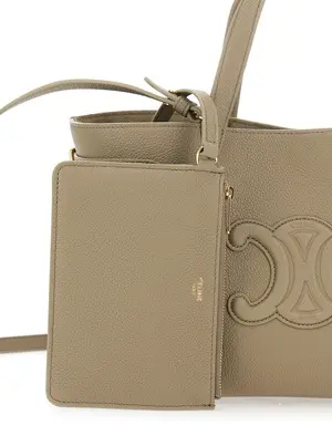 Celine Mini Cabas Anais Cuir Triomphe Grained Calfskin Bag