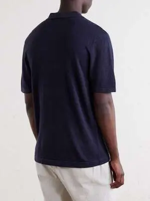 Onia Linen Polo Shirt