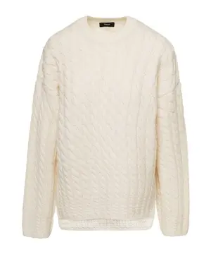 Theory Cable-knit Jumper