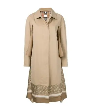 Burberry Trench Coat With Checkered Print