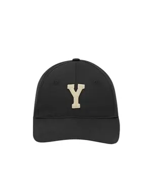 Saint Laurent Varsity Baseball Cap - Black/ivory