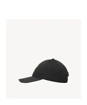 Saint Laurent Varsity Baseball Cap - Black/ivory