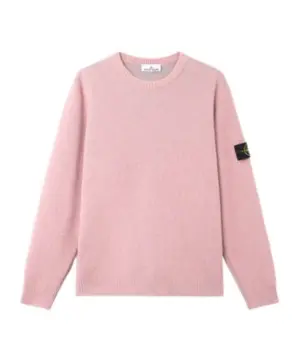 Stone Island Logo Patch Crewneck Sweater