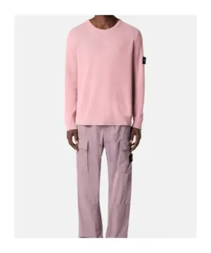 Stone Island Logo Patch Crewneck Sweater