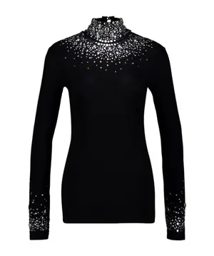 Paco Rabanne High Neck Blouses