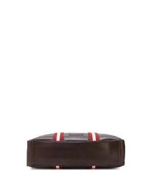 Bally Logo Handbag - Brown