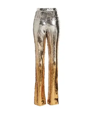 Rabanne Sequin-embellished Gradient Trousers
