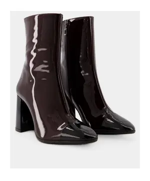 CAREL Almond Toe Zip Up Ankle Boots