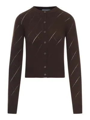 Prada Slim Fit Cardigans For Women
