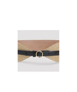 Alaïa Wide Woven Belt