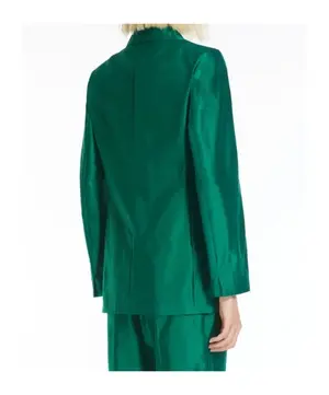 Max Mara Single-breasted Silk Blazer