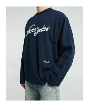 Acne Studios Logo Relaxed Fit T-shirt