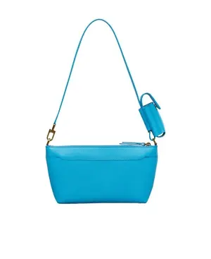 Boyy Buckle Pochette Epsom Crossbody Bag - Blue