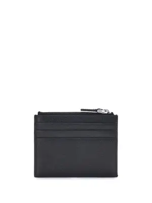 Valentino Garavani Rockstud Zipped Card Holder - Black