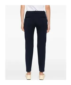 Pinko Mid-rise Cigarette Trousers With Pleated Detailing