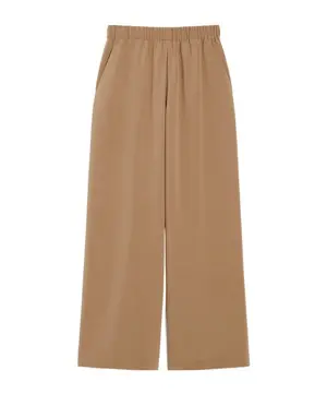 Max Mara Bonn Wide Leg Trousers - Hazelnut Brown