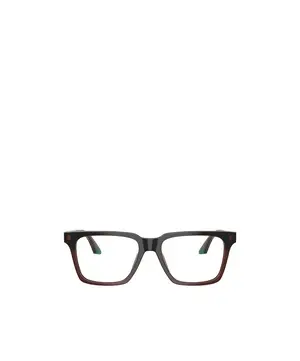 Emporio Armani Square Frame Eyeglasses - Black