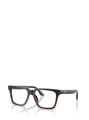 Emporio Armani Square Frame Eyeglasses - Black