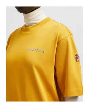 Moncler Short Sleeve T-shirt With Reflective Logo