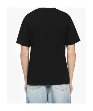 J.W.ANDERSON Jw Anderson Anchor Embroidered T-shirt - Black