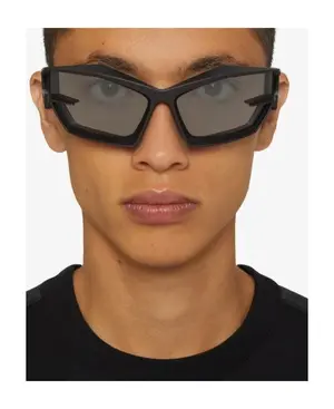 Givenchy Giv Cut Geometric Sunglasses - Gray