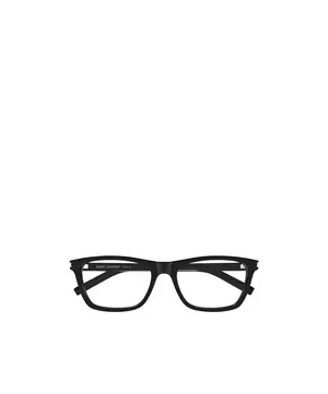 Saint Laurent Rectangle Frame Eyeglasses - Black