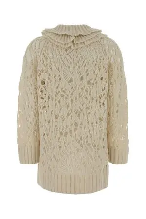 Dior Sweater With Removable Ruched Collar - No