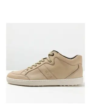 TOD'S Round Toe Lace-up Casual Shoes