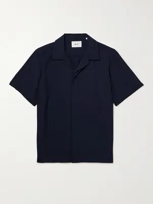 Men's Nn07 Blue Shirts