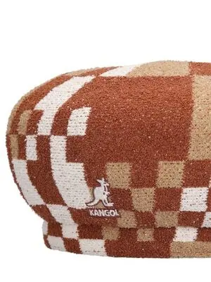KANGOL Checked Logo Beret