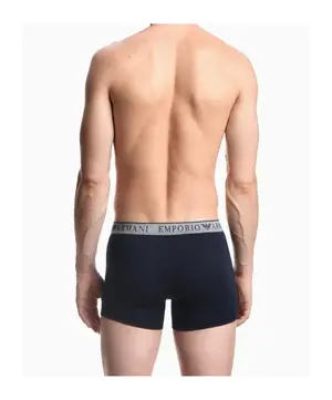 Emporio Armani Two-pack Of Endurance Logo Boxer Briefs - Gray