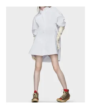 MAISON MARGIELA Long Sleeve Shirt Jumpsuit With Elasticated Waist