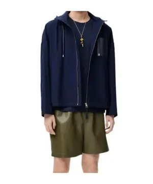 Loewe Hooded Jacket With Zip Fastening