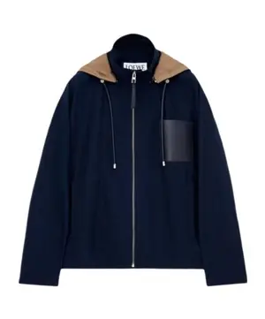 Loewe Hooded Jacket With Zip Fastening