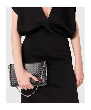 Stella McCartney Deep V-neck Cap Sleeve Midi Dress