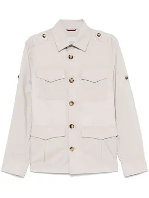 Brunello Cucinelli Long-sleeved Shirt Jacket - No