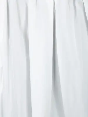 Herno A-line Midi Skirt With Elasticated Waistband - White