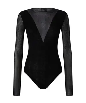 Pinko Sheer Detail Bodysuit