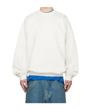 Vetements Paris Embroidered Sweatshirt - Vanilla