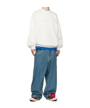 Vetements Paris Embroidered Sweatshirt - Vanilla