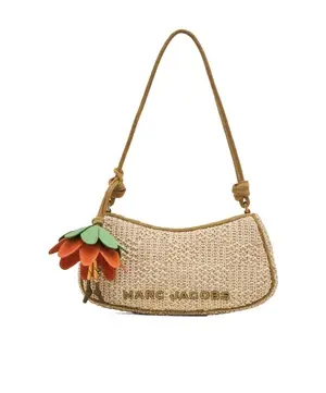 Marc Jacobs Woven Shoulder Bag - Nude