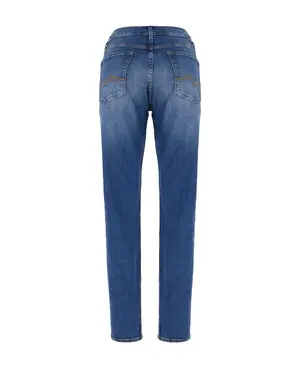 7 For All Mankind Luxe Performance Slimmy Jeans - Blue