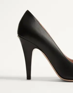 Valentino Garavani Bow Detail Kidskin Pumps - Black