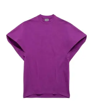 Balenciaga Oversized Mock Neck T-shirt