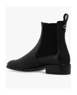 FERRAGAMO Gancini Logo Chelsea Boots