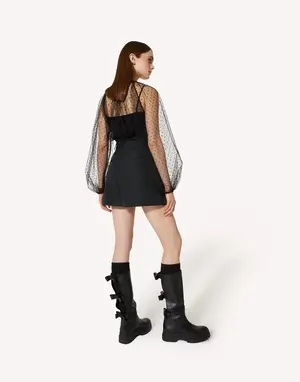 Red Valentino High Waist Bow Shorts