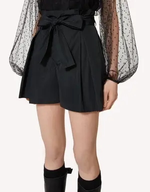 Red Valentino High Waist Bow Shorts