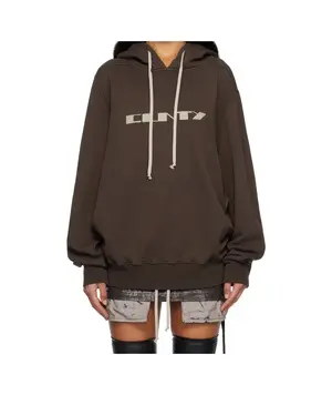 Rick Owens Logo Sweatshirts Hoodies For Women
