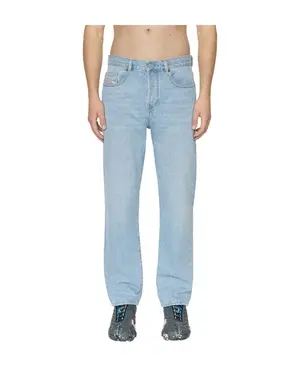 DIESEL® D-viker Mid-rise Straight Leg Jeans
