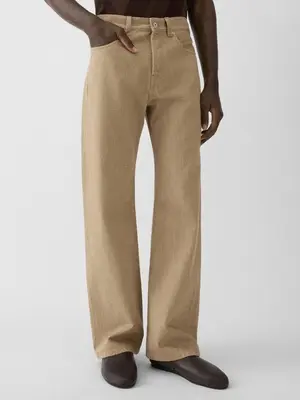 Jacquemus The Straight De-nîmes Denim Jeans - Light Brown